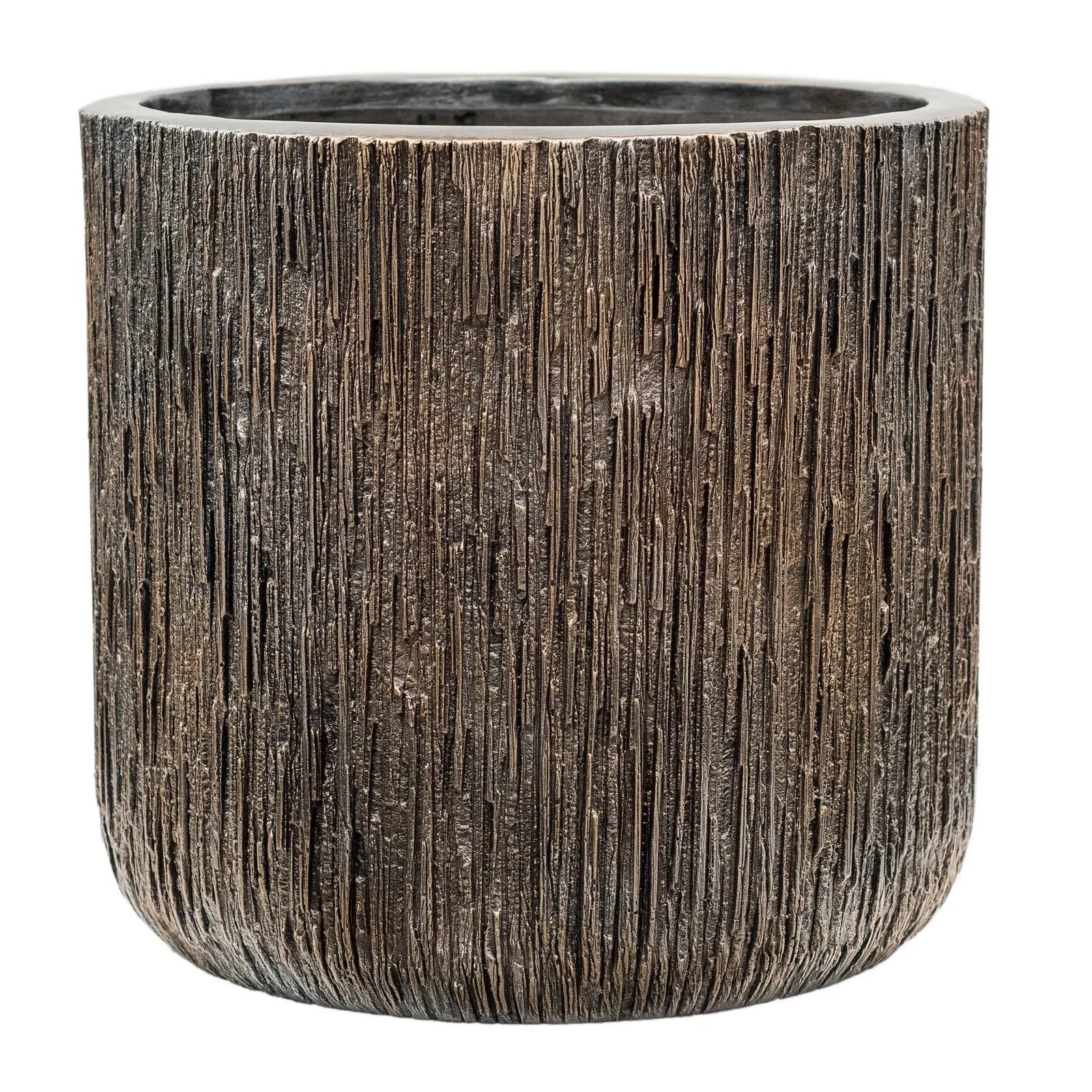 Cylindryczna donice ekskluzywna brązowa Universe Waterfall 23/22 ...